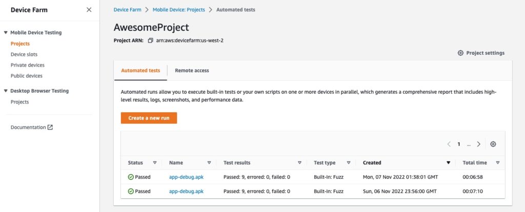 ReactNative CI/CD integrated with virtual mobile device testing - Cevo