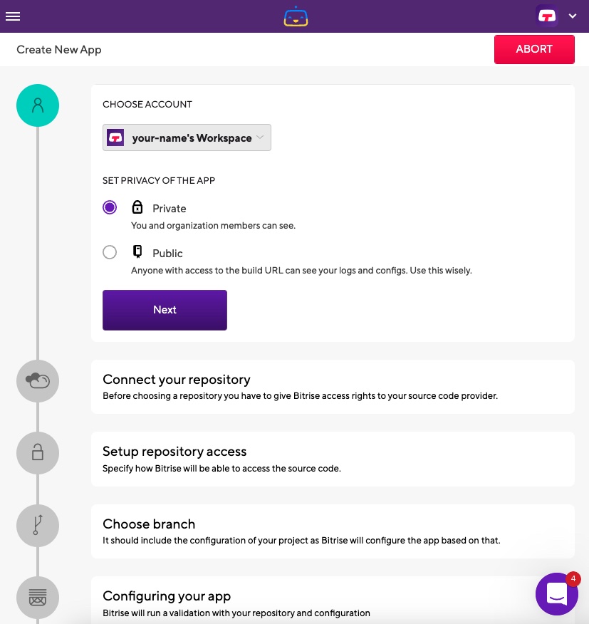 ReactNative CI/CD integrated with virtual mobile device testing - Cevo