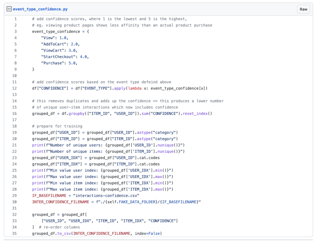 How to Build, Train and Deploy Your Own Recommender System - Part 1 - Cevo