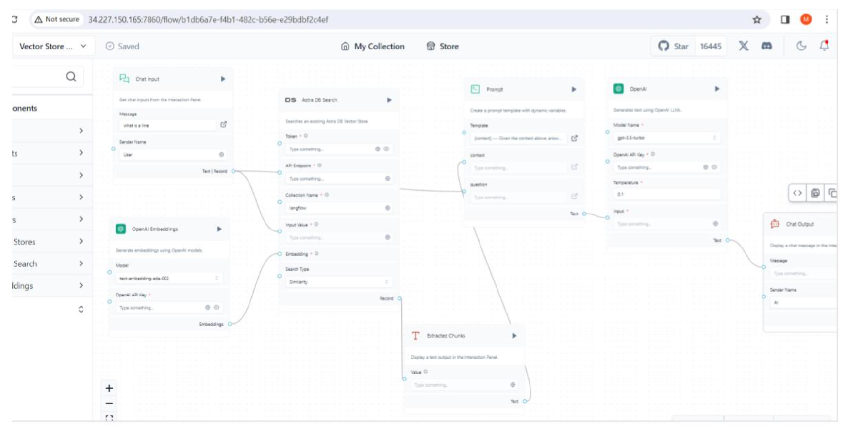 Using Langflow with AWS Bedrock and Astra database - Cevo